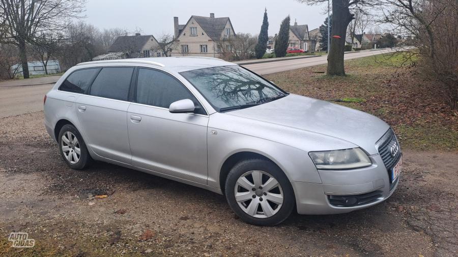 Pelēks Audi A6 2006 Viļņa, ar dzinēja tilpumu 2.70 L un nobraukumu 325 tūkst. km par 2300 €, foto 3 vietnē AUTOMOTO.COM.LV