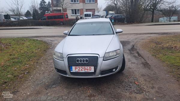 Pelēks Audi A6 2006 Viļņa, ar dzinēja tilpumu 2.70 L un nobraukumu 325 tūkst. km par 2300 €, foto 6 vietnē AUTOMOTO.COM.LV