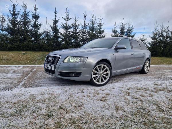 Grey Audi A6 2006 in Vilkaviskis, with an engine capacity of 3.00 L and mileage of 350 thousand km for 3199 €, photo 1 on AUTOMOTO.COM.LV
