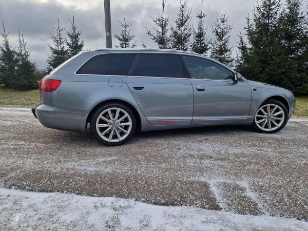 Grey Audi A6 2006 in Vilkaviskis, with an engine capacity of 3.00 L and mileage of 350 thousand km for 3199 €, photo 6 on AUTOMOTO.COM.LV
