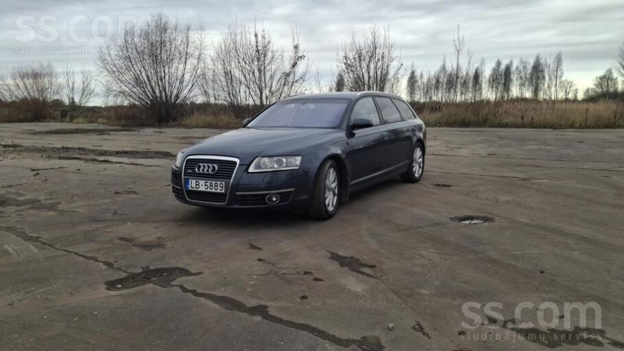 Pelēks Audi A6 2006 Jelgava, ar dzinēja tilpumu 2.70 L un nobraukumu 365 tūkst. km par 4100 €, foto 1 vietnē AUTOMOTO.COM.LV