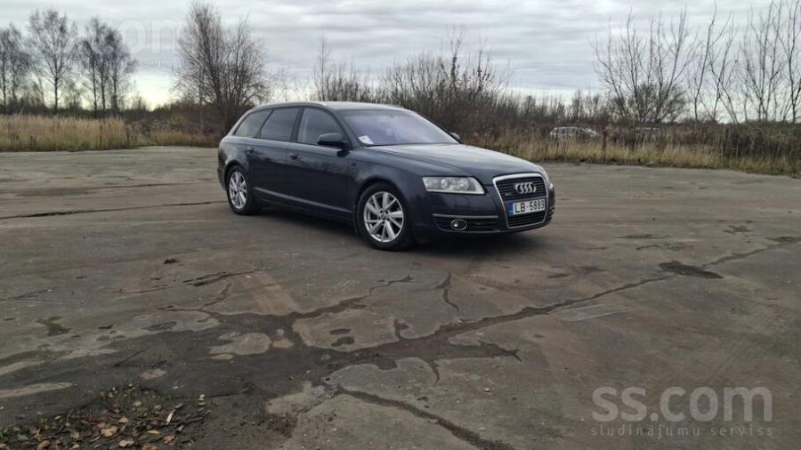 Pelēks Audi A6 2006 Jelgava, ar dzinēja tilpumu 2.70 L un nobraukumu 365 tūkst. km par 4100 €, foto 4 vietnē AUTOMOTO.COM.LV
