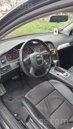 Pelēks Audi A6 2006 Jelgava, ar dzinēja tilpumu 2.70 L un nobraukumu 365 tūkst. km par 4100 €, foto 6 vietnē AUTOMOTO.COM.LV