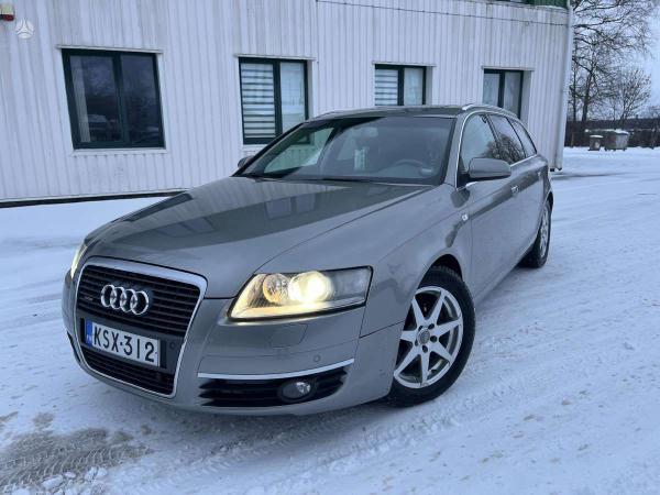 Pelēks Audi A6 2006 Kauņa, ar dzinēja tilpumu 2.97 L un nobraukumu 265 tūkst. km par 3350 €, foto 4 vietnē AUTOMOTO.COM.LV