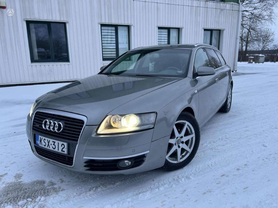 Grey Audi A6 2006 in Kaunas, with an engine capacity of 2.97 L and mileage of 265 thousand km for 3350 €, photo 4 on AUTOMOTO.COM.LV