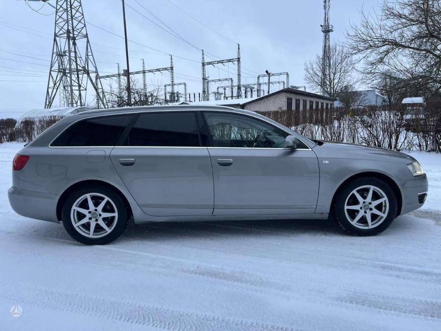 Grey Audi A6 2006 in Kaunas, with an engine capacity of 2.97 L and mileage of 265 thousand km for 3350 €, photo 6 on AUTOMOTO.COM.LV
