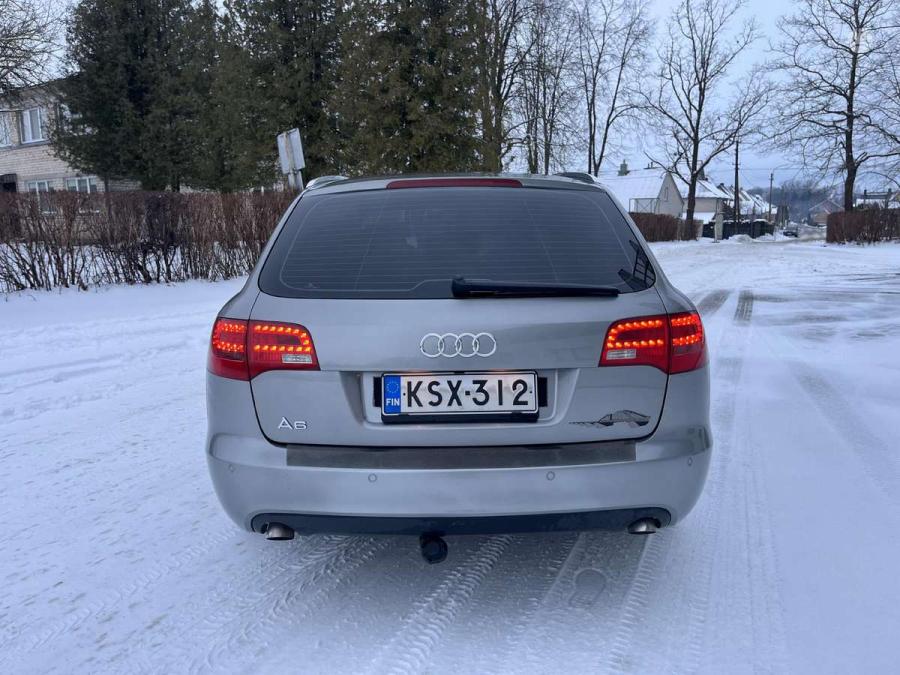 Grey Audi A6 2006 in Kaunas, with an engine capacity of 2.97 L and mileage of 265 thousand km for 3350 €, photo 7 on AUTOMOTO.COM.LV