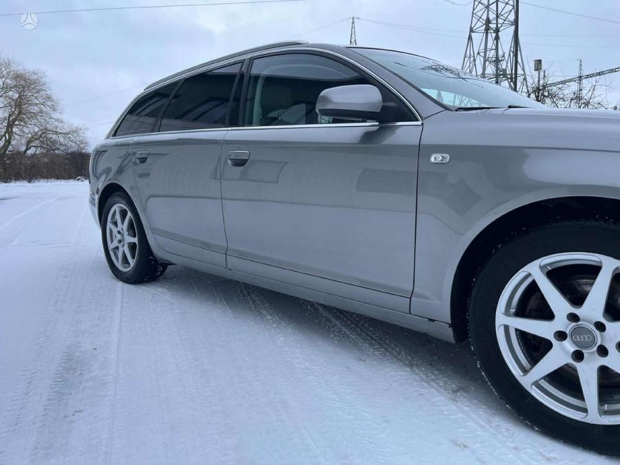 Grey Audi A6 2006 in Kaunas, with an engine capacity of 2.97 L and mileage of 265 thousand km for 3350 €, photo 9 on AUTOMOTO.COM.LV