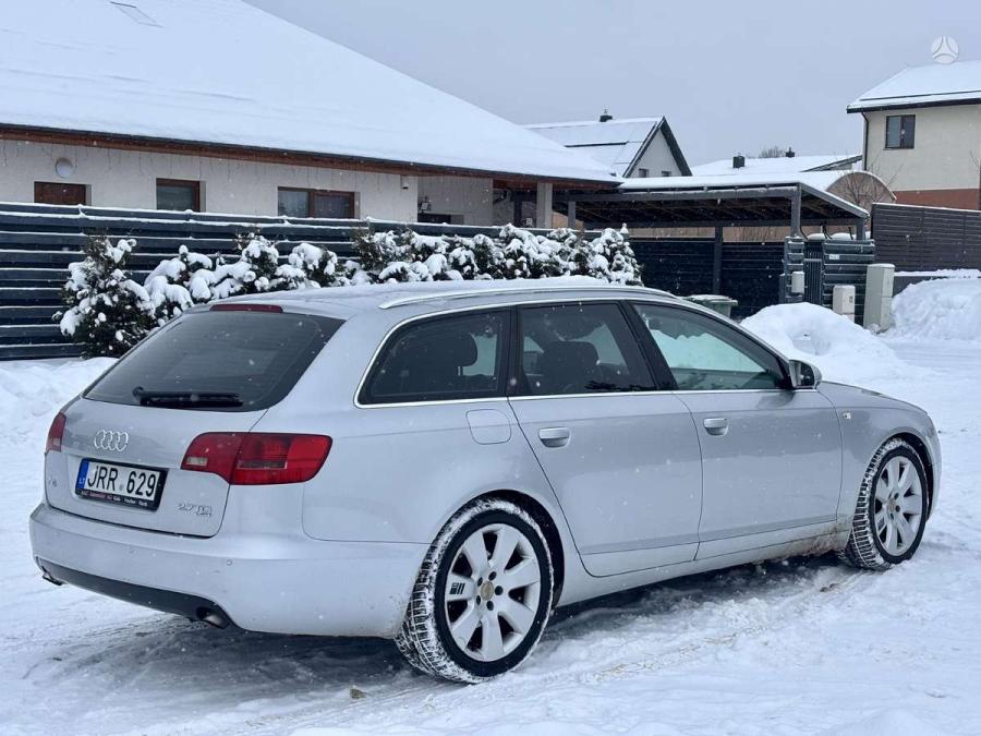 Grey Audi A6 2006 in Vilnius, with an engine capacity of 3.00 L and mileage of 328 thousand km for 3500 €, photo 5 on AUTOMOTO.COM.LV