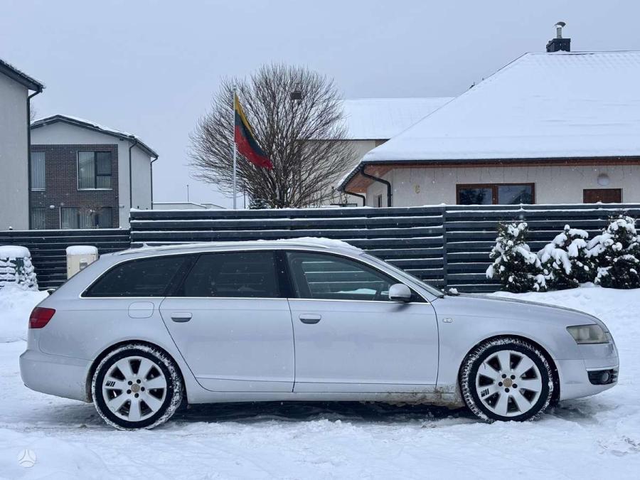 Grey Audi A6 2006 in Vilnius, with an engine capacity of 3.00 L and mileage of 328 thousand km for 3500 €, photo 6 on AUTOMOTO.COM.LV