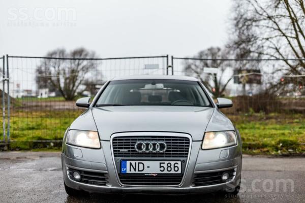Grey Audi A6 2006 in Riga, with an engine capacity of 2.70 L and mileage of 295 thousand km for 4690 €, photo 3 on AUTOMOTO.COM.LV