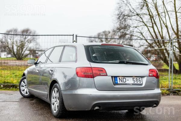 Grey Audi A6 2006 in Riga, with an engine capacity of 2.70 L and mileage of 295 thousand km for 4690 €, photo 7 on AUTOMOTO.COM.LV