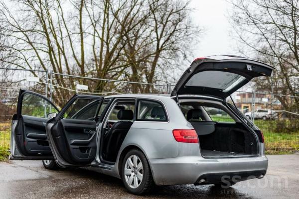 Grey Audi A6 2006 in Riga, with an engine capacity of 2.70 L and mileage of 295 thousand km for 4690 €, photo 9 on AUTOMOTO.COM.LV