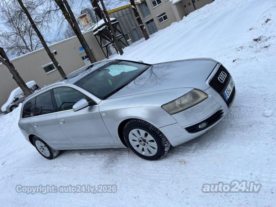 Grey Audi A6 2006 in Tallinn, with an engine capacity of 2.70 L and mileage of 539 thousand km for 1999 €, photo 8 on AUTOMOTO.COM.LV