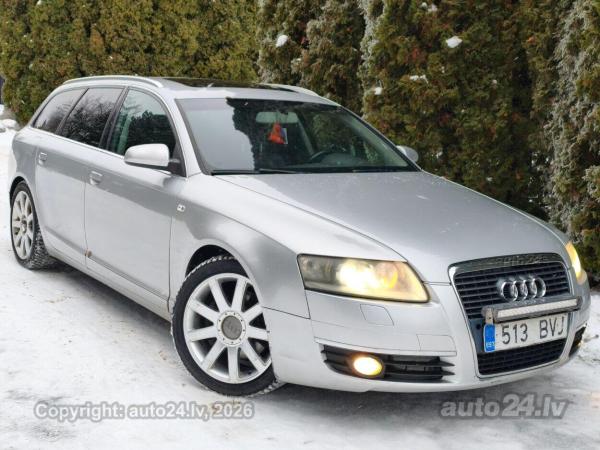 Grey Audi A6 2006 in Tartu, with an engine capacity of 3.00 L and mileage of 419 thousand km for 2999 €, photo 1 on AUTOMOTO.COM.LV