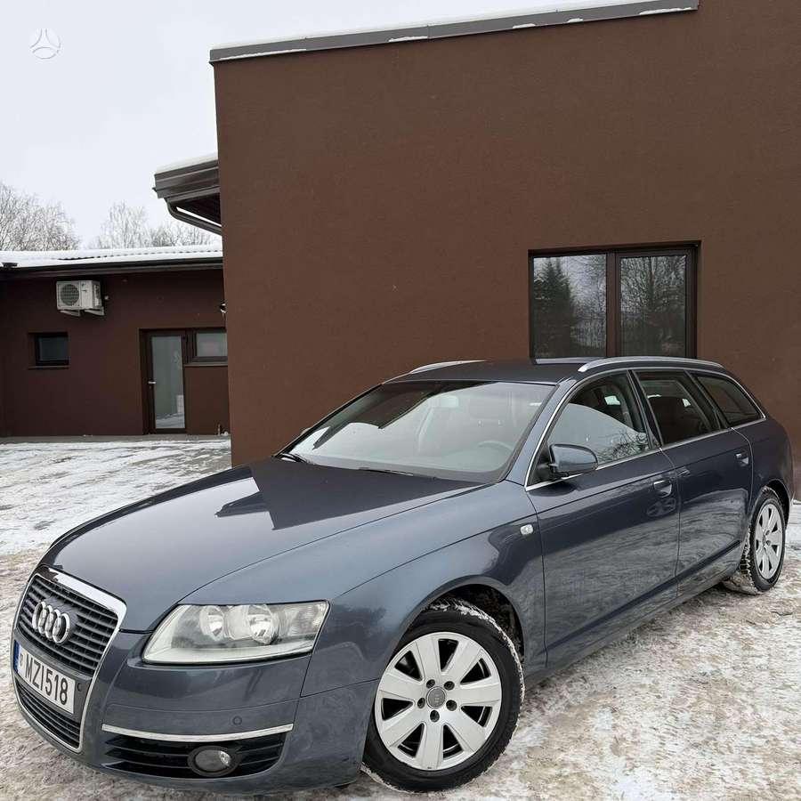 Pelēks Audi A6 2006 Kaišiadorys, ar dzinēja tilpumu 1.97 L un nobraukumu 421 tūkst. km par 2750 €, foto 5 vietnē AUTOMOTO.COM.LV