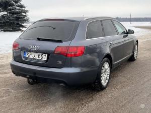 Pelēks Audi A6 2006 Širvintos, ar dzinēja tilpumu 2.97 L un nobraukumu 350 tūkst. km par 1250 €, foto 4 vietnē AUTOMOTO.COM.LV