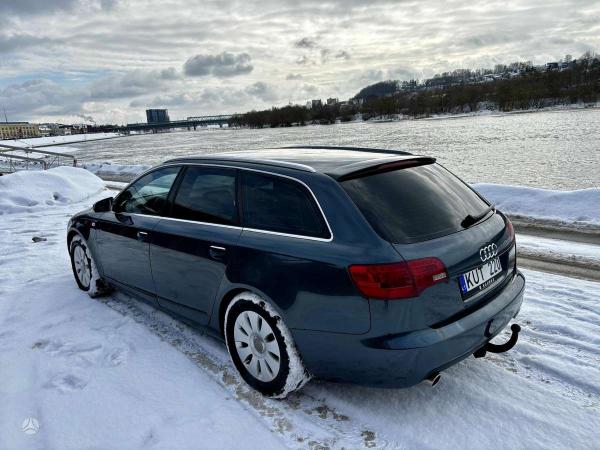 Pelēks Audi A6 2006 Kauņa, ar dzinēja tilpumu 2.40 L un nobraukumu 299 tūkst. km par 2950 €, foto 5 vietnē AUTOMOTO.COM.LV