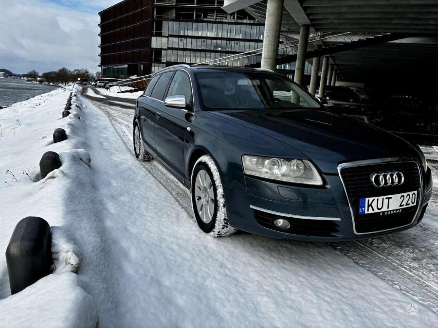 Grey Audi A6 2006 in Kaunas, with an engine capacity of 2.40 L and mileage of 299 thousand km for 2950 €, photo 7 on AUTOMOTO.COM.LV