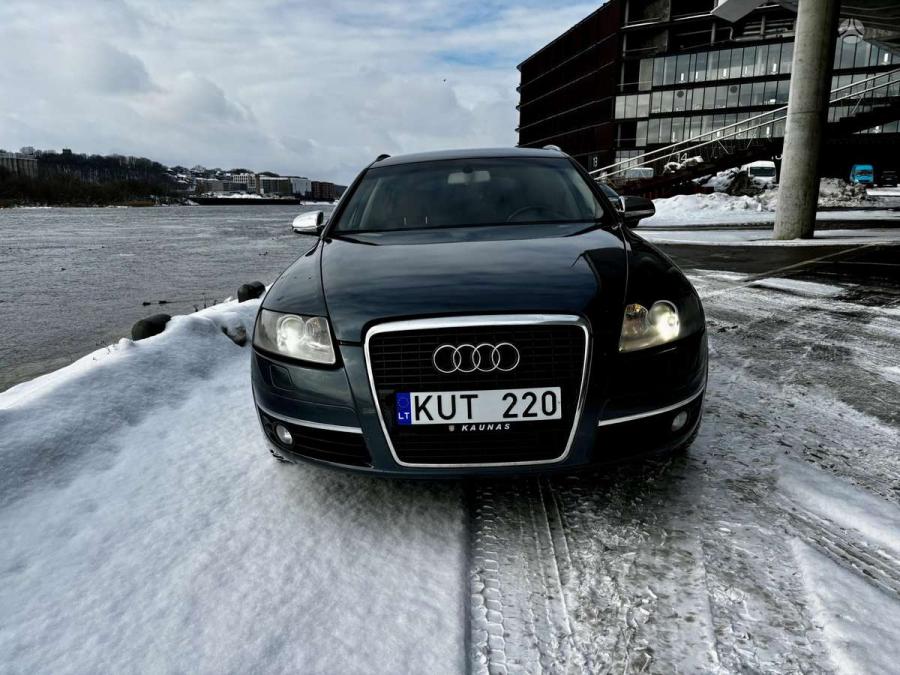 Grey Audi A6 2006 in Kaunas, with an engine capacity of 2.40 L and mileage of 299 thousand km for 2950 €, photo 8 on AUTOMOTO.COM.LV