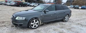 Grey Audi A6 2006 in Kupiskis, with an engine capacity of 3.00 L and mileage of 269 thousand km for 4499 €, photo  on AUTOMOTO.COM.LV