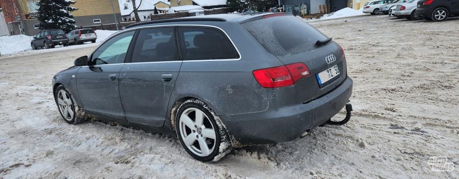 Grey Audi A6 2006 in Kupiskis, with an engine capacity of 3.00 L and mileage of 269 thousand km for 4499 €, photo 6 on AUTOMOTO.COM.LV