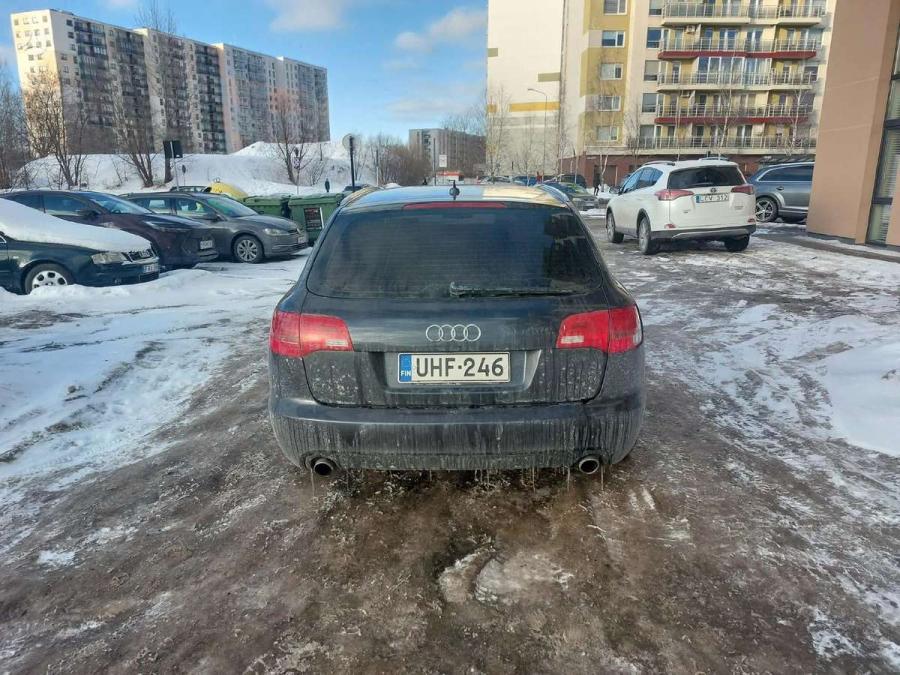 Pelēks Audi A6 2006 Viļņa, ar dzinēja tilpumu 1.98 L un nobraukumu 279 tūkst. km par 2200 €, foto 2 vietnē AUTOMOTO.COM.LV