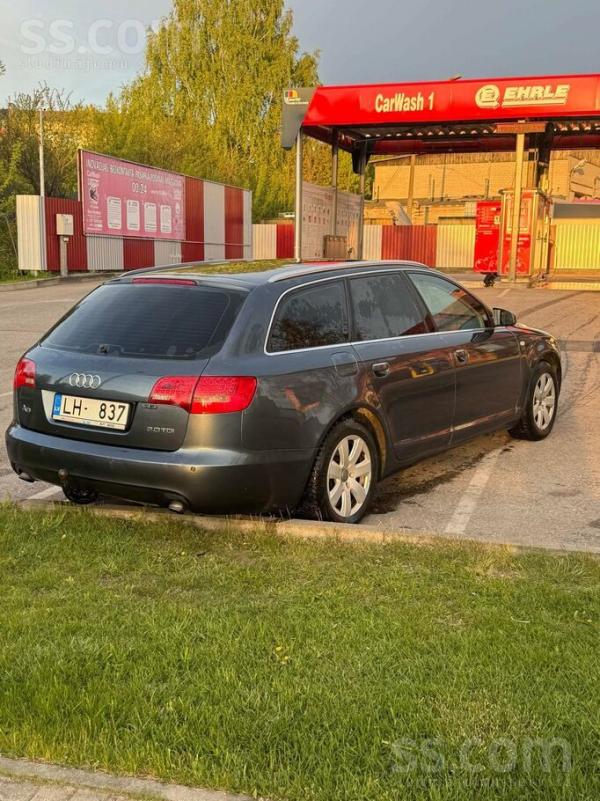 Pelēks Audi A6 2006 Daugavpils, ar dzinēja tilpumu 2.00 L un nobraukumu 336 tūkst. km par 2400 €, foto 2 vietnē AUTOMOTO.COM.LV