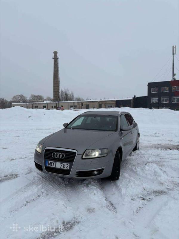 Grey Audi A6 2006 in Mazeikiai, with an engine capacity of 2.70 L and mileage of 317 thousand km for 3000 €, photo 1 on AUTOMOTO.COM.LV