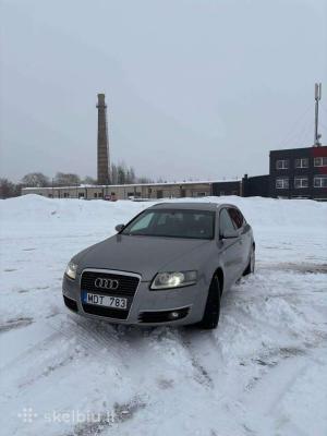 Grey Audi A6 2006 in Mazeikiai, with an engine capacity of 2.70 L and mileage of 317 thousand km for 3000 €, photo  on AUTOMOTO.COM.LV