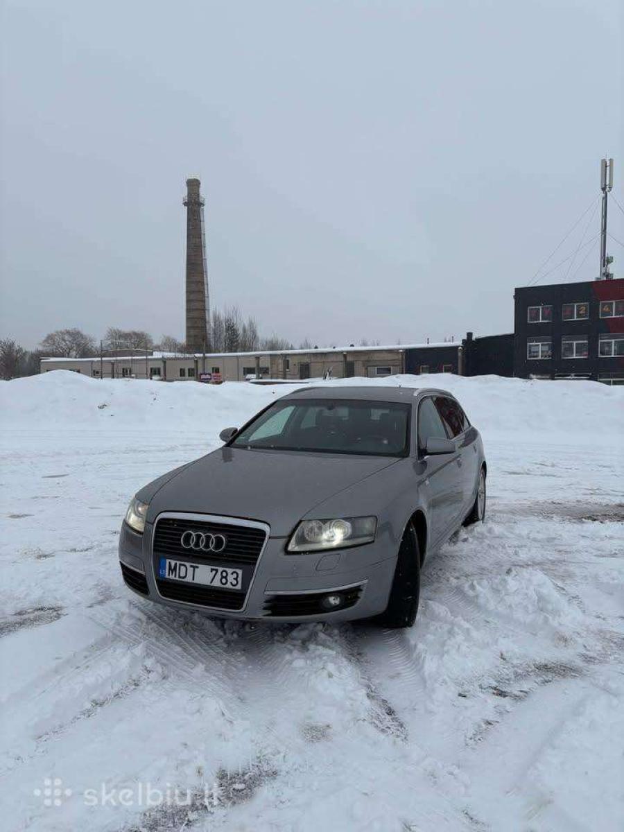 Grey Audi A6 2006 in Mazeikiai, with an engine capacity of 2.70 L and mileage of 317 thousand km for 3000 €, photo 1 on AUTOMOTO.COM.LV