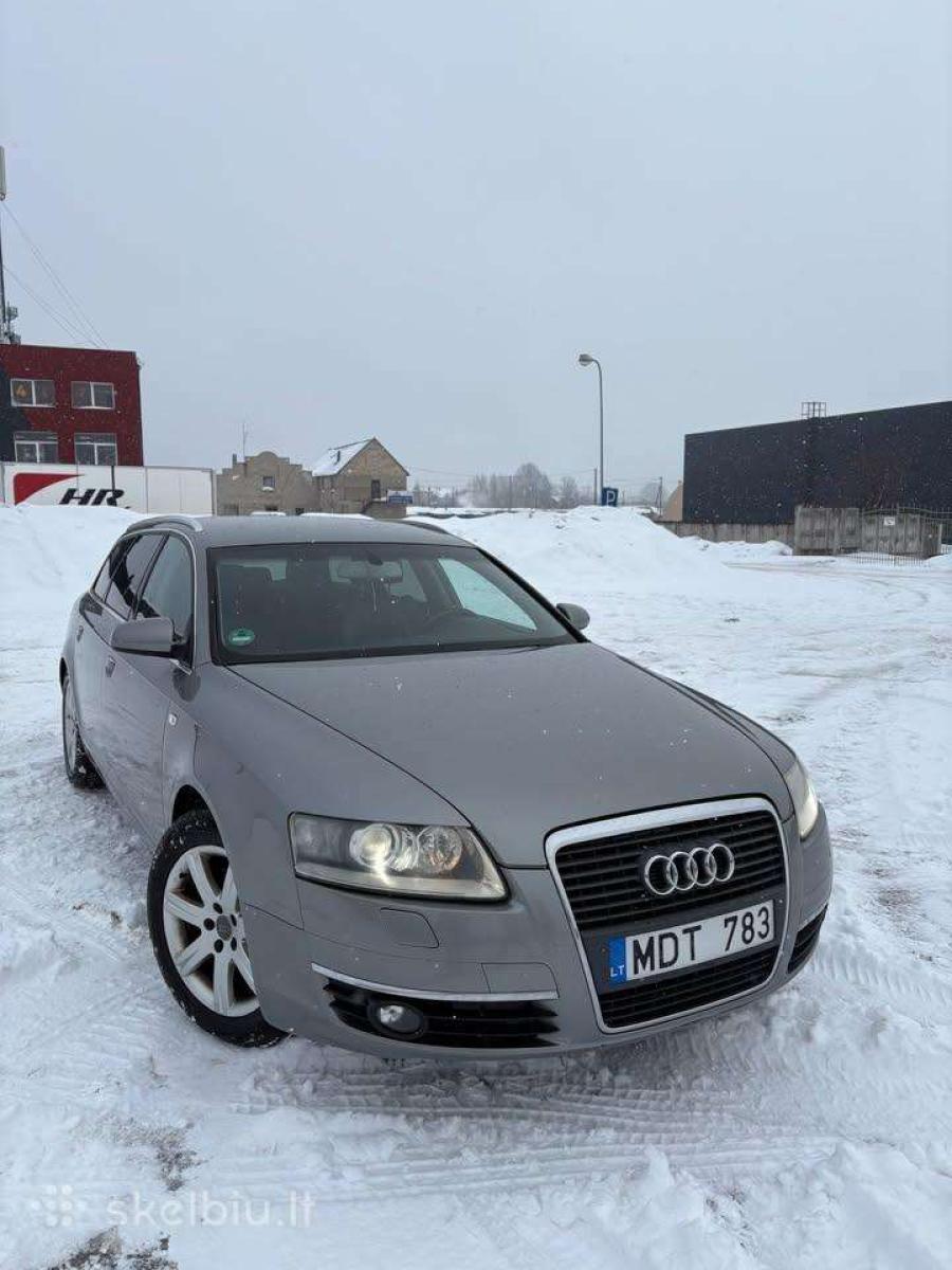 Grey Audi A6 2006 in Mazeikiai, with an engine capacity of 2.70 L and mileage of 317 thousand km for 3000 €, photo 2 on AUTOMOTO.COM.LV