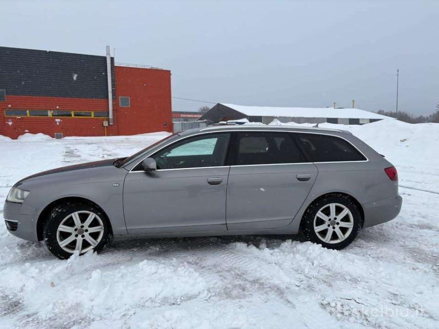 Grey Audi A6 2006 in Mazeikiai, with an engine capacity of 2.70 L and mileage of 317 thousand km for 3000 €, photo 3 on AUTOMOTO.COM.LV
