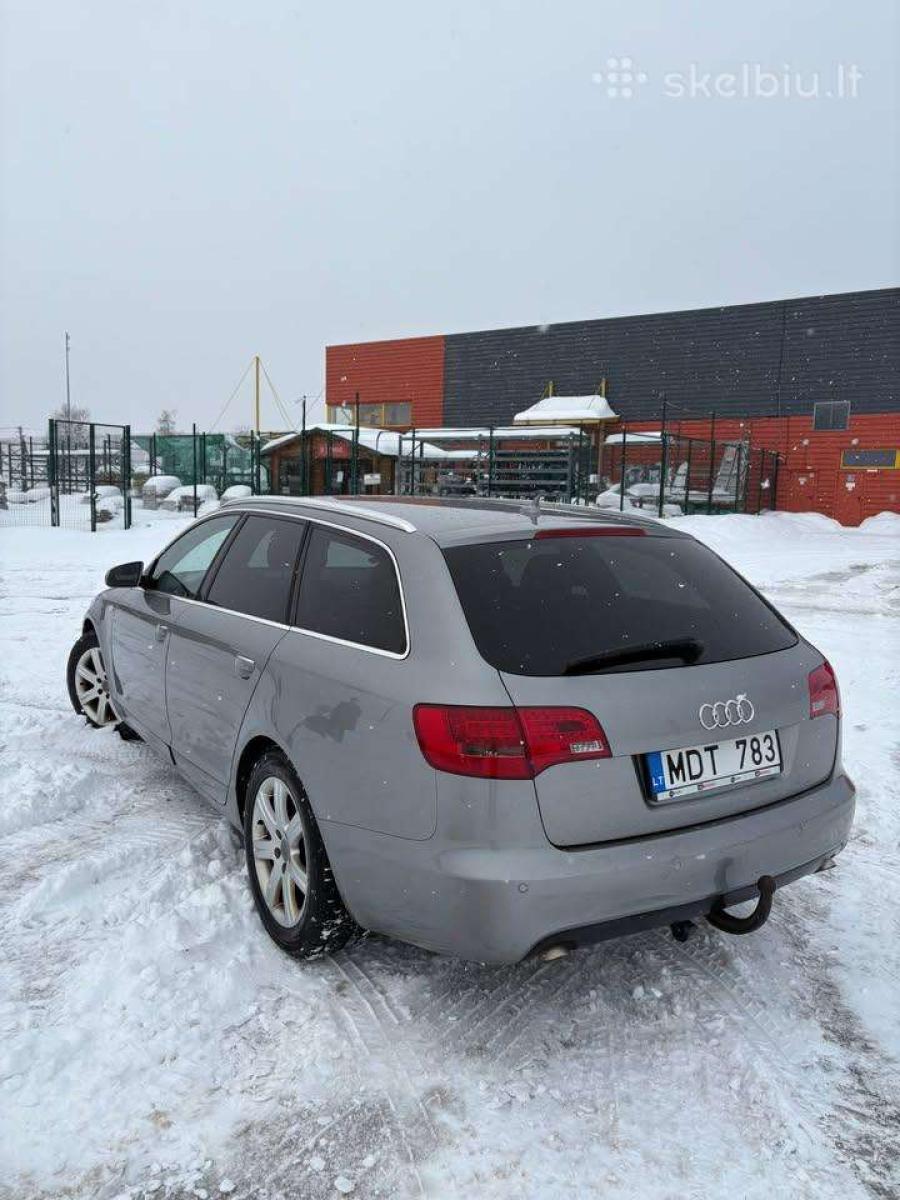 Grey Audi A6 2006 in Mazeikiai, with an engine capacity of 2.70 L and mileage of 317 thousand km for 3000 €, photo 4 on AUTOMOTO.COM.LV