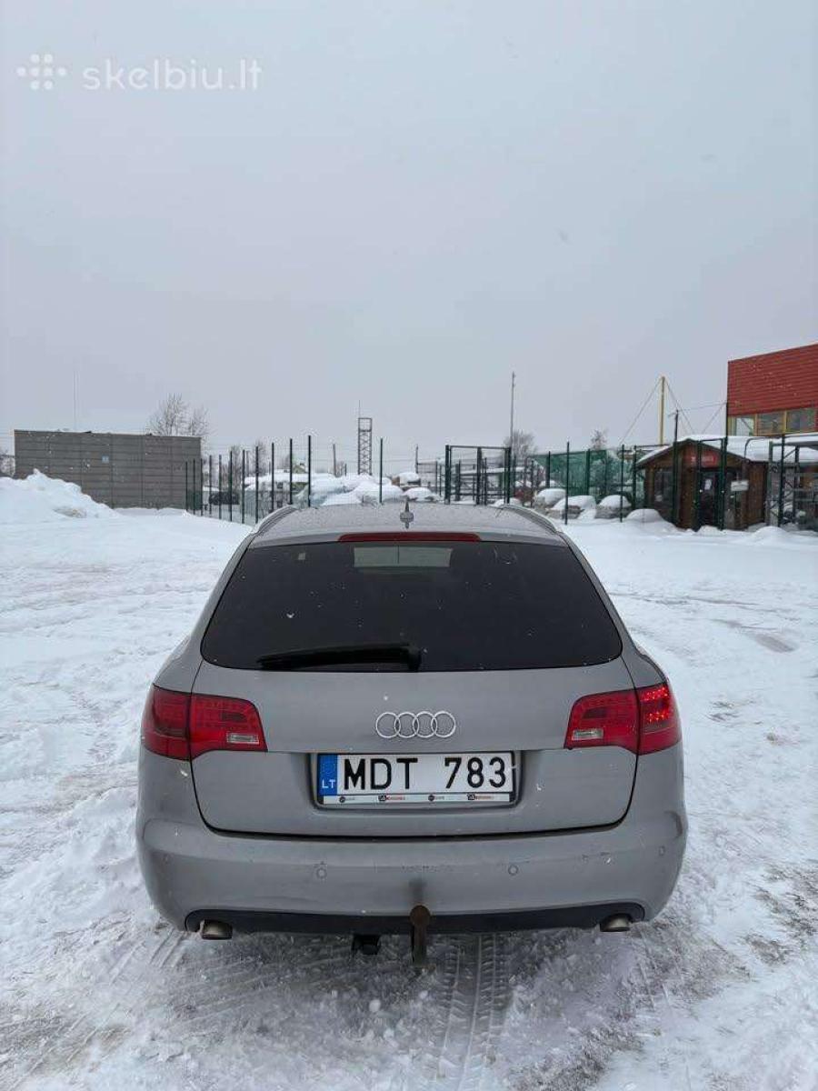 Grey Audi A6 2006 in Mazeikiai, with an engine capacity of 2.70 L and mileage of 317 thousand km for 3000 €, photo 5 on AUTOMOTO.COM.LV
