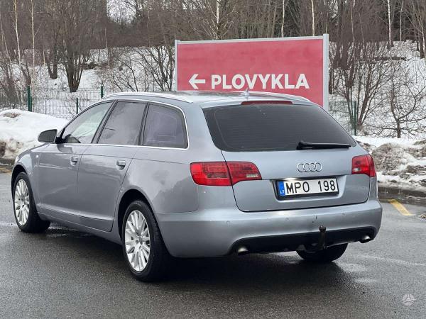 Grey Audi A6 2006 in Vilnius, with an engine capacity of 2.70 L and mileage of 350 thousand km for 2550 €, photo 5 on AUTOMOTO.COM.LV