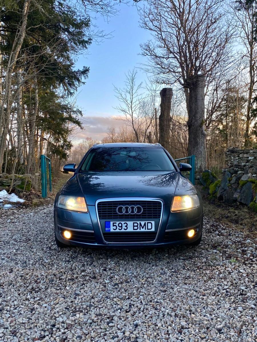 Pelēks Audi A6 2006 Hāpsalu, ar dzinēja tilpumu 2.70 L un nobraukumu 318 tūkst. km par 2400 €, foto 1 vietnē AUTOMOTO.COM.LV