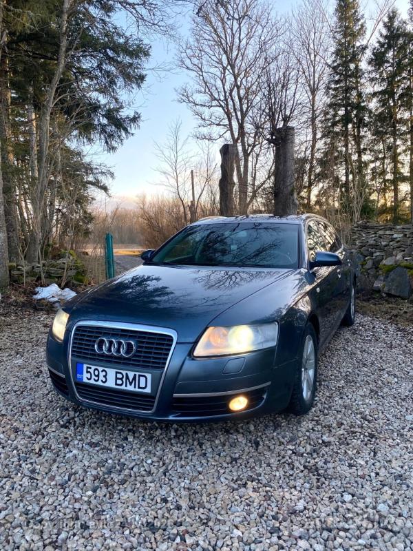 Pelēks Audi A6 2006 Hāpsalu, ar dzinēja tilpumu 2.70 L un nobraukumu 318 tūkst. km par 2400 €, foto 2 vietnē AUTOMOTO.COM.LV