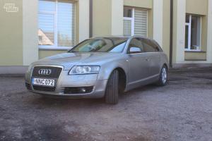 Pelēks Audi A6 2006 Kauņa, ar dzinēja tilpumu 3.00 L un nobraukumu 482 tūkst. km par 1850 €, foto  vietnē AUTOMOTO.COM.LV