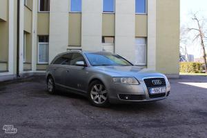 Pelēks Audi A6 2006 Kauņa, ar dzinēja tilpumu 3.00 L un nobraukumu 482 tūkst. km par 1850 €, foto 3 vietnē AUTOMOTO.COM.LV