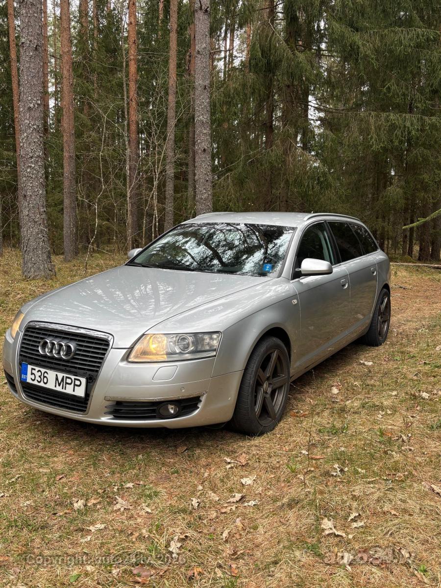 Grey Audi A6 2006 in Tartu, with an engine capacity of 3.00 L and mileage of 271 thousand km for 2100 €, photo 3 on AUTOMOTO.COM.LV