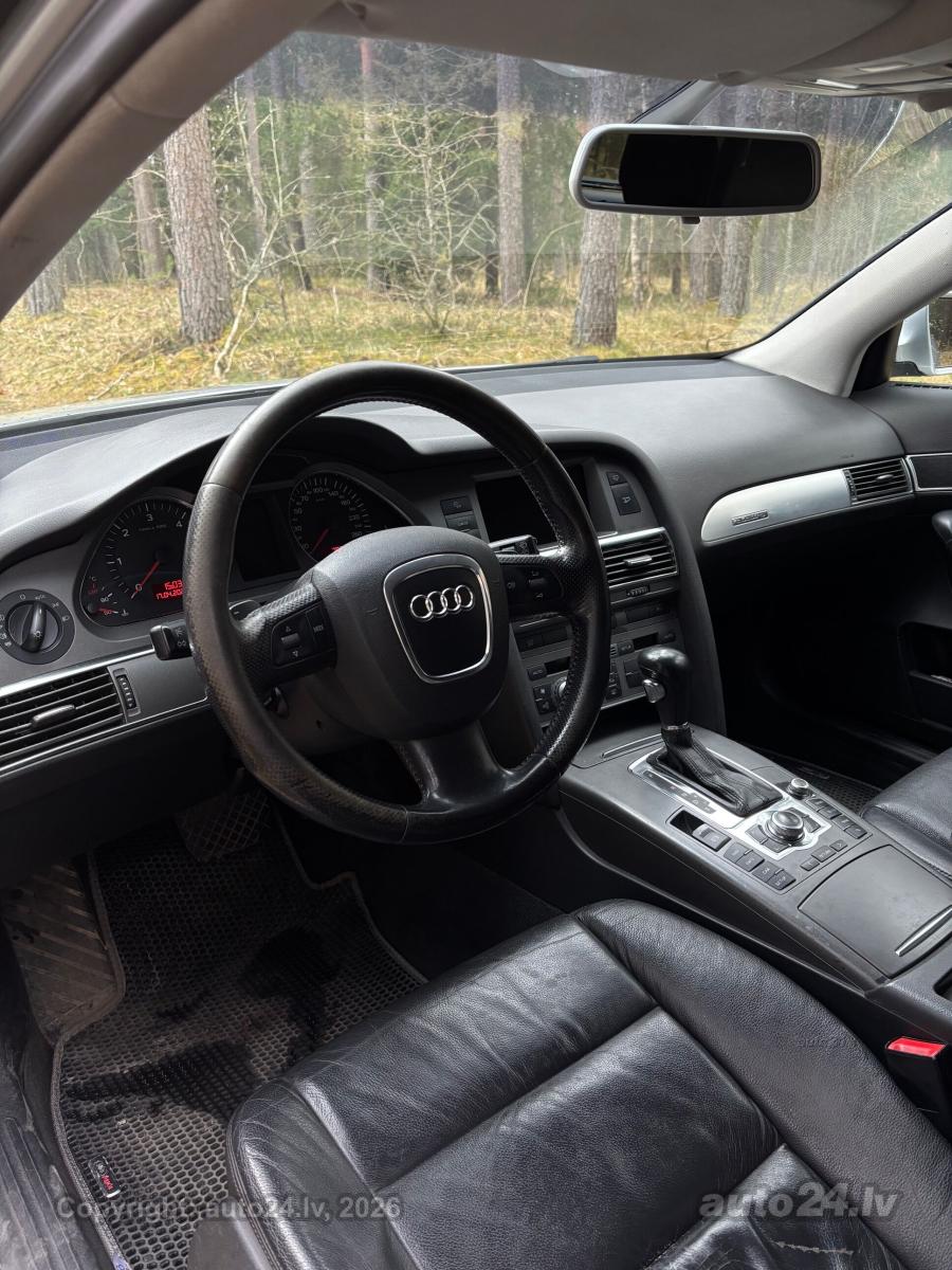 Grey Audi A6 2006 in Tartu, with an engine capacity of 3.00 L and mileage of 271 thousand km for 2100 €, photo 12 on AUTOMOTO.COM.LV