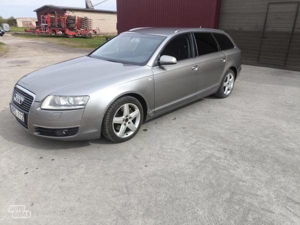 Grey Audi A6 2006 in Akmene, with an engine capacity of 3.00 L and mileage of 337 thousand km for 1800 €, photo 1 on AUTOMOTO.COM.LV