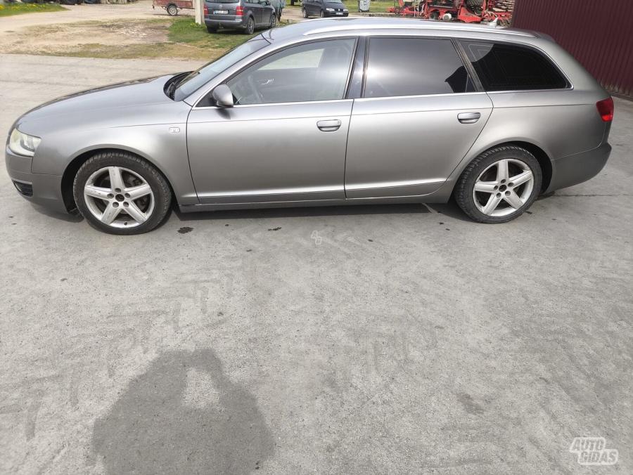 Pelēks Audi A6 2006 Akmenė, ar dzinēja tilpumu 3.00 L un nobraukumu 337 tūkst. km par 1800 €, foto 9 vietnē AUTOMOTO.COM.LV
