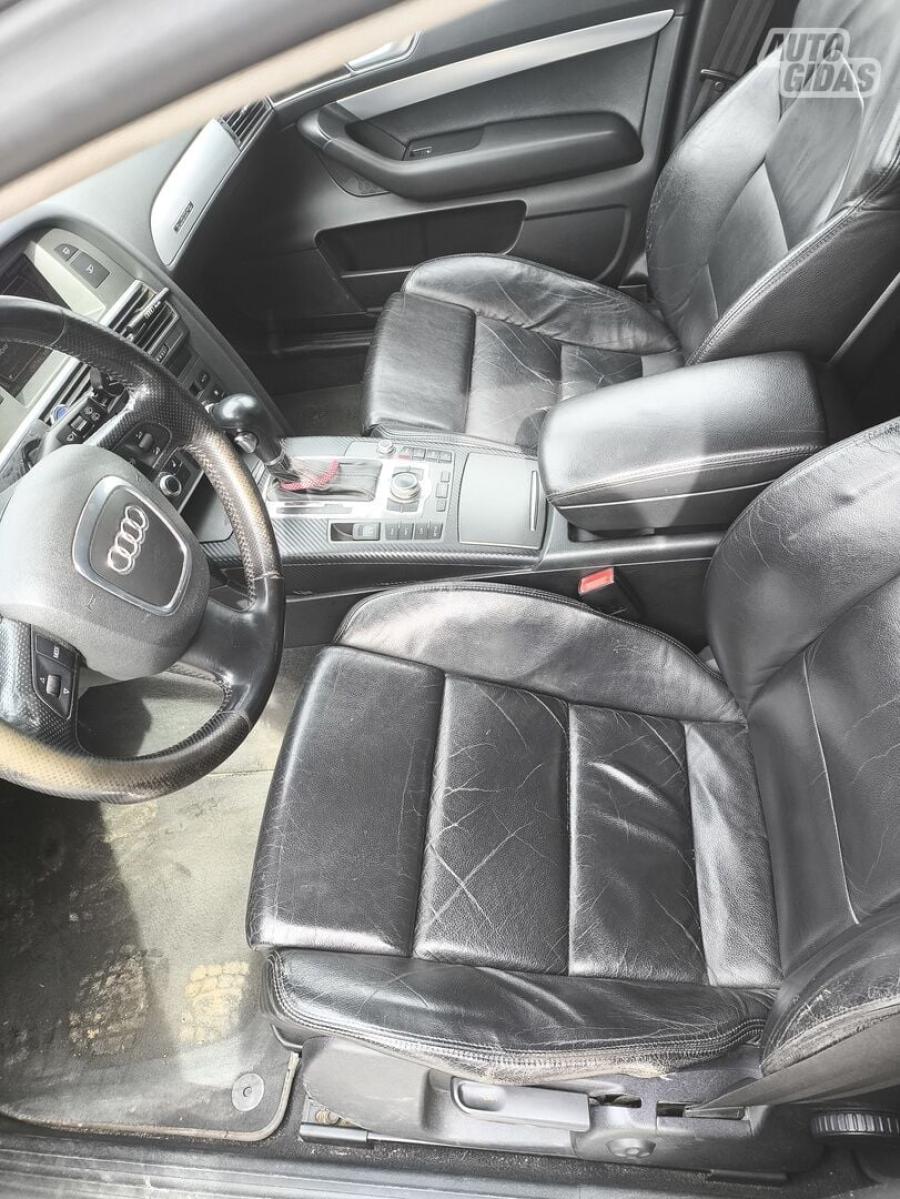 Pelēks Audi A6 2006 Akmenė, ar dzinēja tilpumu 3.00 L un nobraukumu 337 tūkst. km par 1800 €, foto 11 vietnē AUTOMOTO.COM.LV