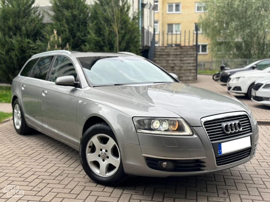 Grey Audi A6 2006 in Kaunas, with an engine capacity of 2.70 L and mileage of 400 thousand km for 1950 €, photo 3 on AUTOMOTO.COM.LV