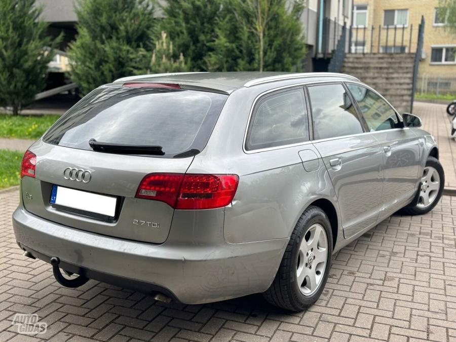 Grey Audi A6 2006 in Kaunas, with an engine capacity of 2.70 L and mileage of 400 thousand km for 1950 €, photo 4 on AUTOMOTO.COM.LV