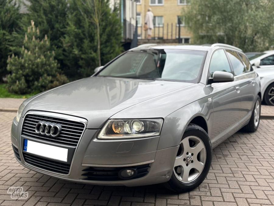 Grey Audi A6 2006 in Kaunas, with an engine capacity of 2.70 L and mileage of 400 thousand km for 1950 €, photo 6 on AUTOMOTO.COM.LV