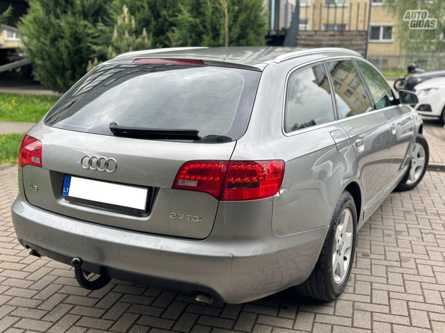Grey Audi A6 2006 in Kaunas, with an engine capacity of 2.70 L and mileage of 400 thousand km for 1950 €, photo 8 on AUTOMOTO.COM.LV