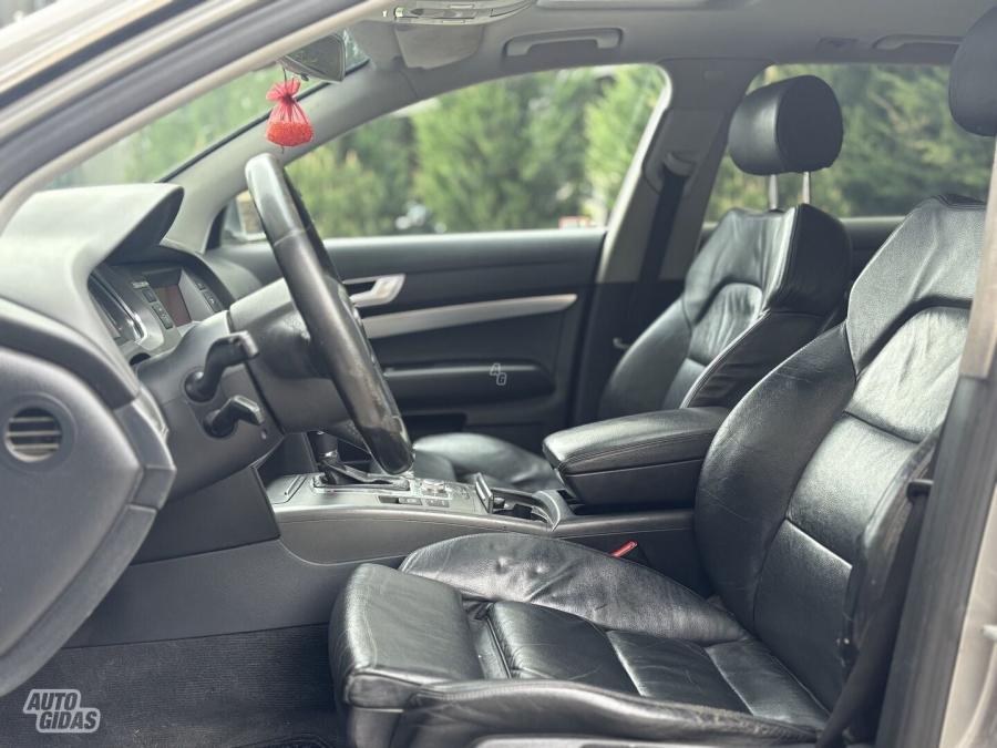Grey Audi A6 2006 in Kaunas, with an engine capacity of 2.70 L and mileage of 400 thousand km for 1950 €, photo 12 on AUTOMOTO.COM.LV